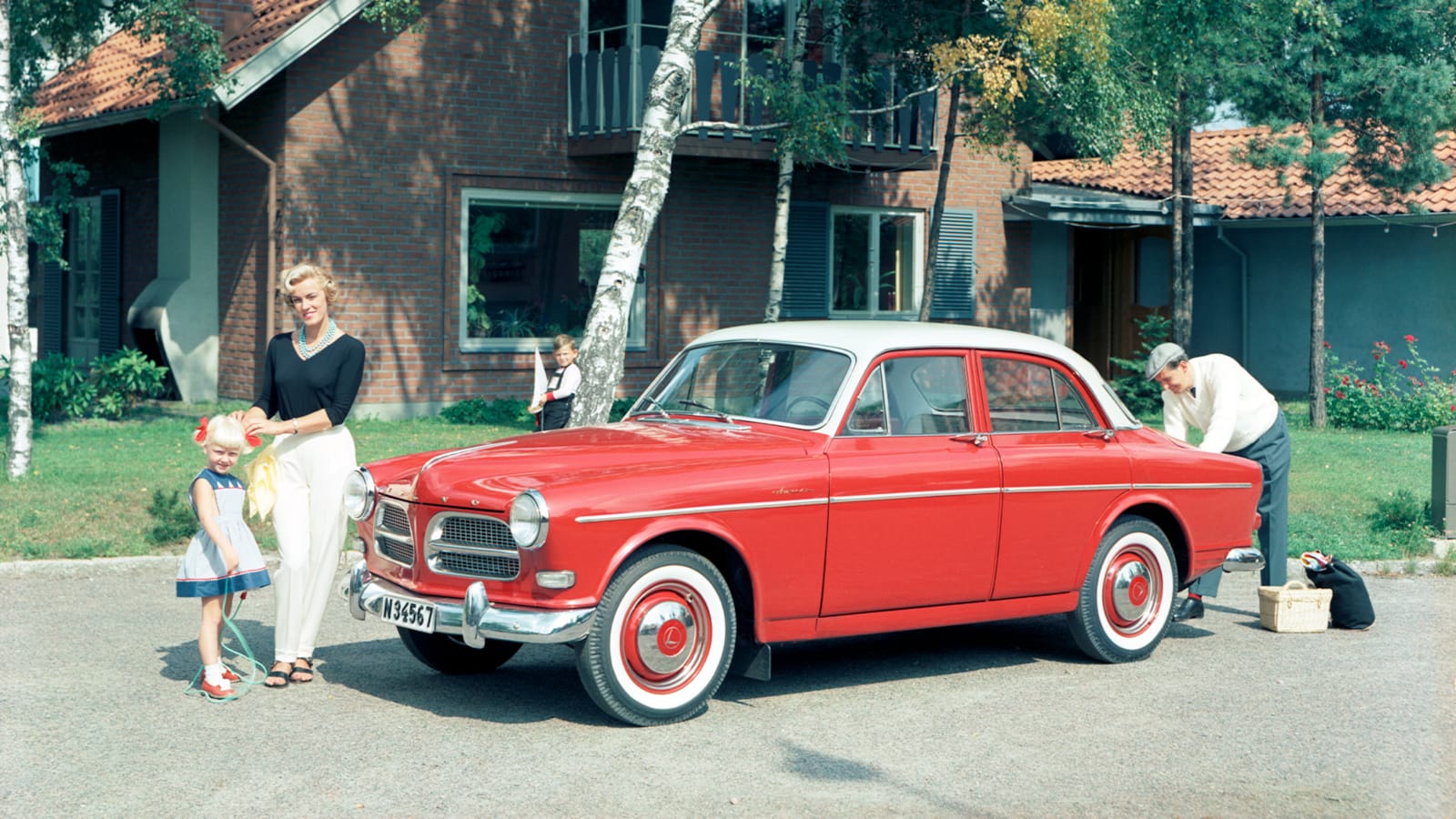 Volvo Amazon – Historia (1956–1970) & trepunktsbältet